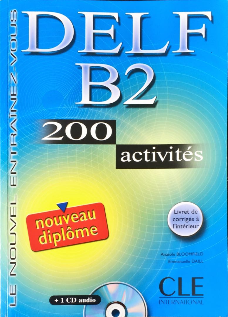 French DELF B2: 200 activities book, Hobbies & Toys, Books & Magazines ...