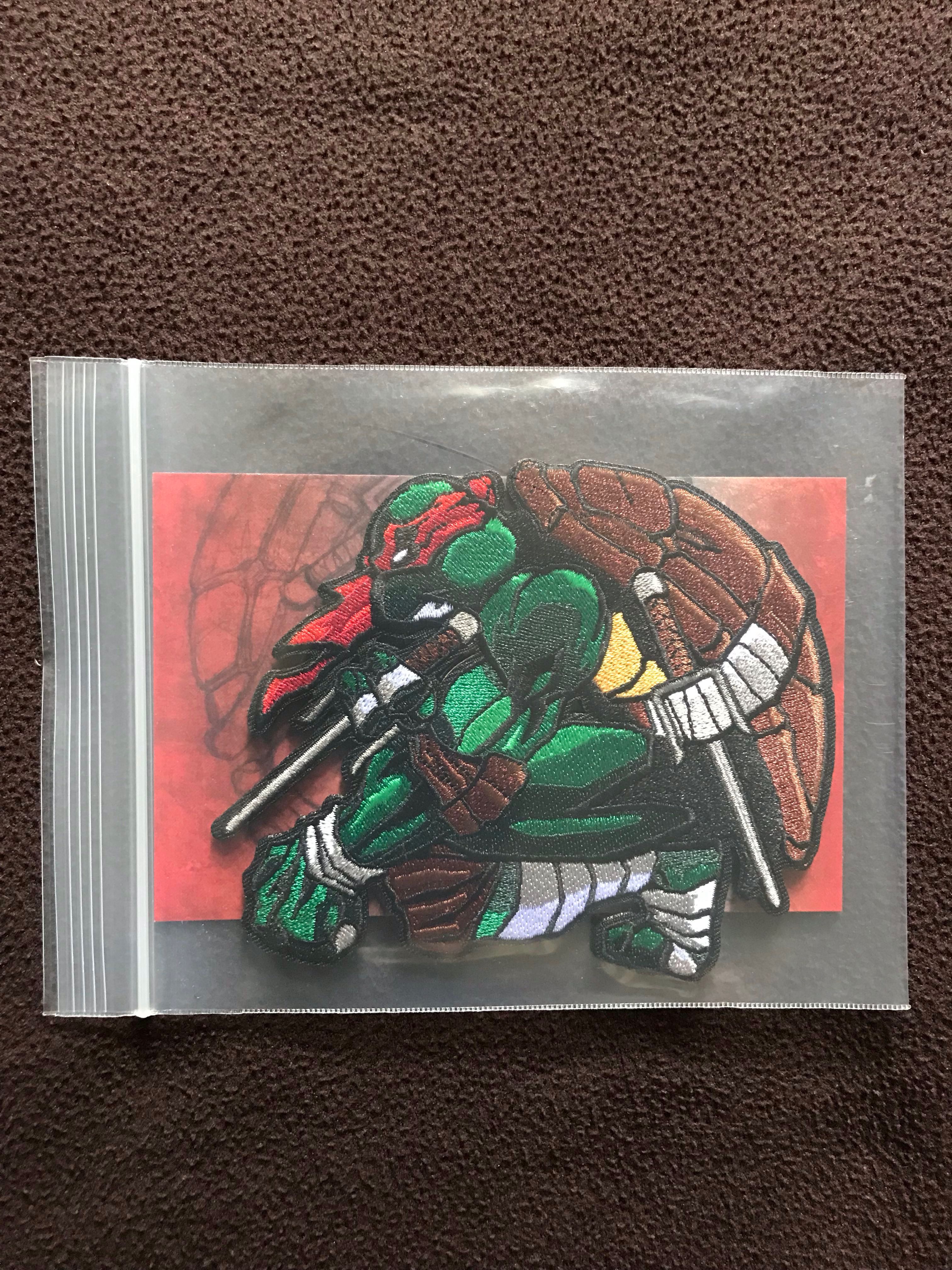 Grumpy Pencil TMNT Raphael Patch, Everything Else on Carousell