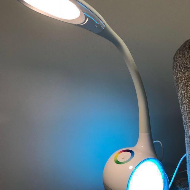 LED Color Changeable Table Lamp, Furniture & Home Living, Lighting ...