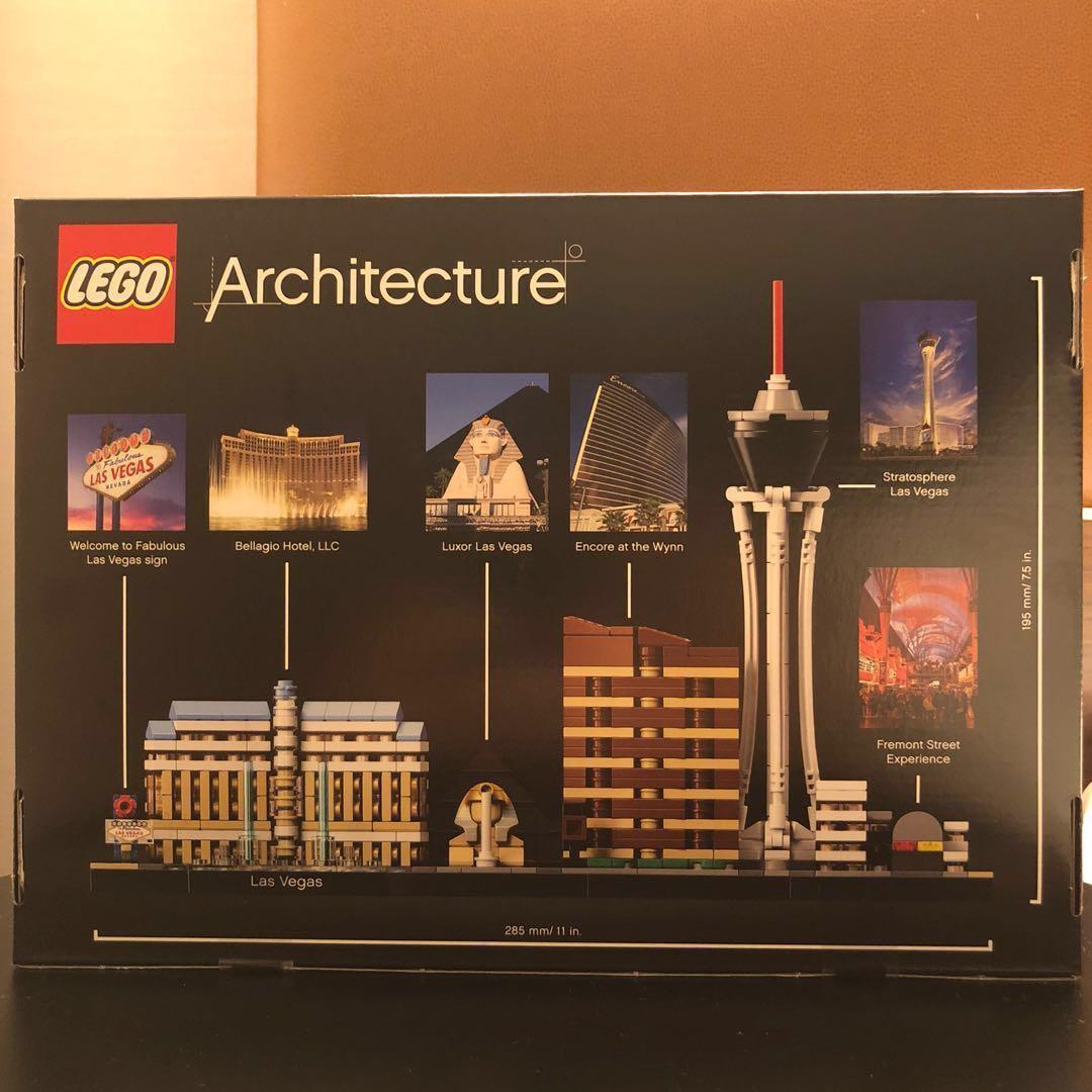 LEGO Architecture 21047: Las Vegas, Hobbies & Toys, Toys & Games on ...