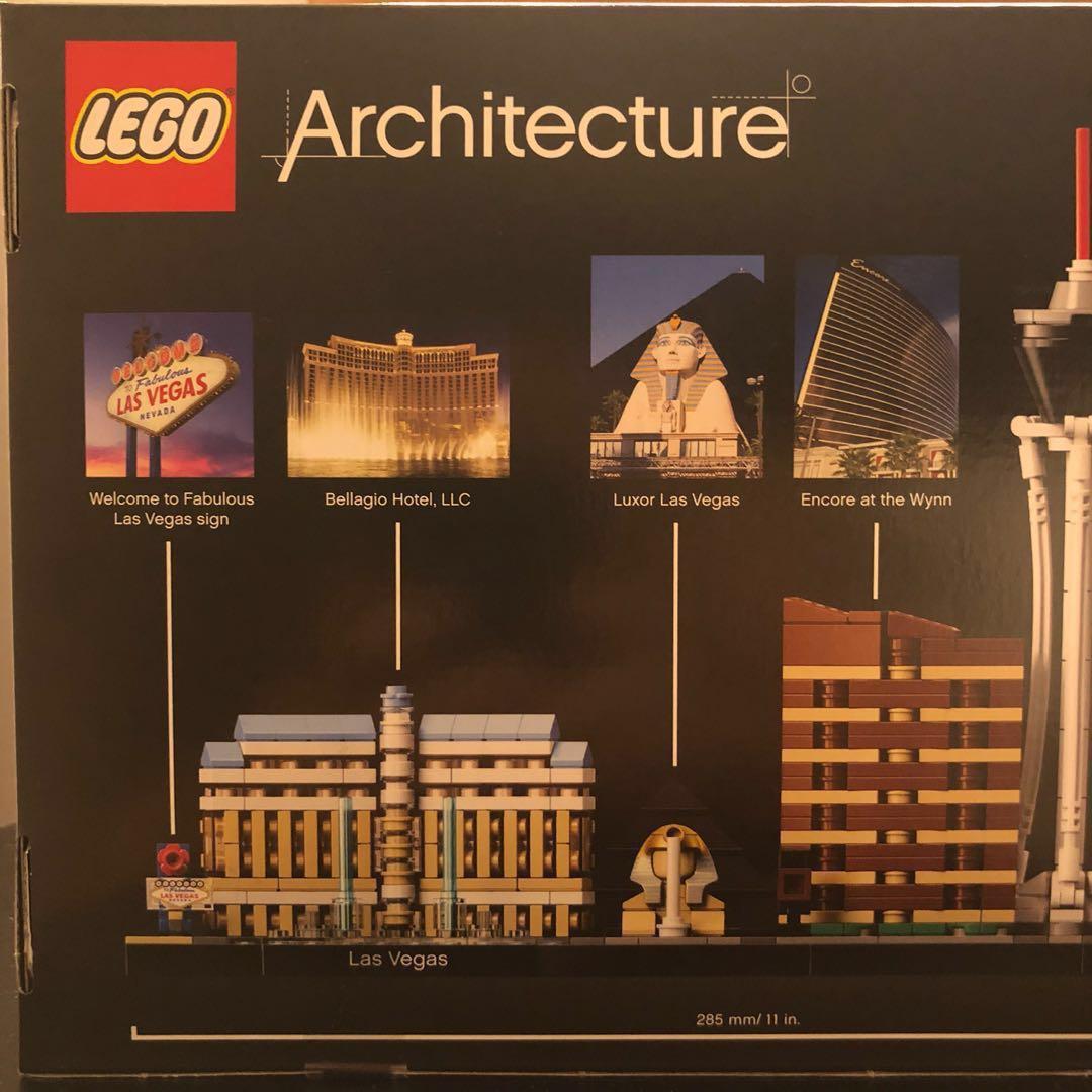 LEGO Architecture 21047: Las Vegas, Hobbies & Toys, Toys & Games on ...