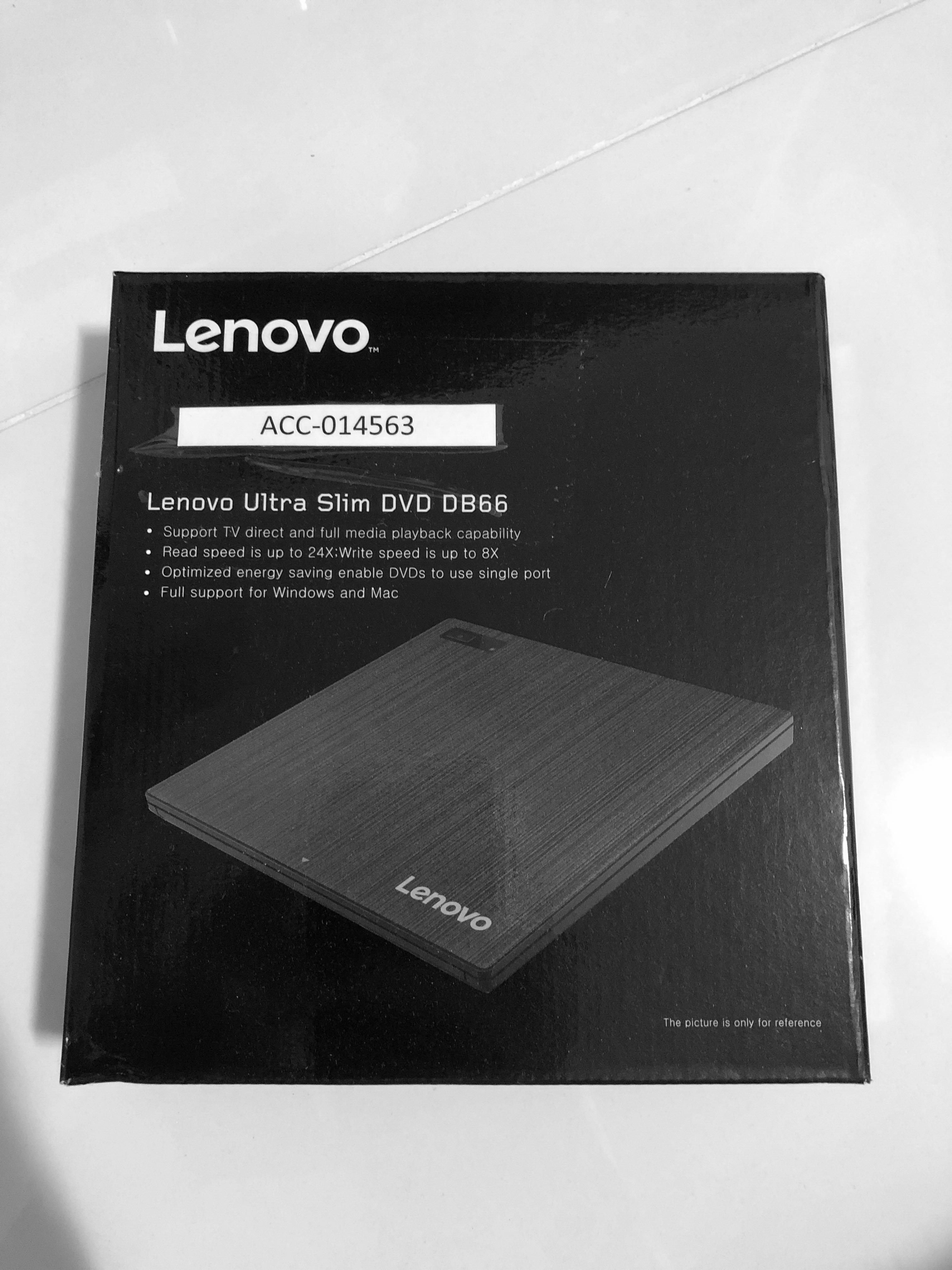 Lenovo DVD reader DB66, Computers & Tech, Parts & Accessories, Hard ...