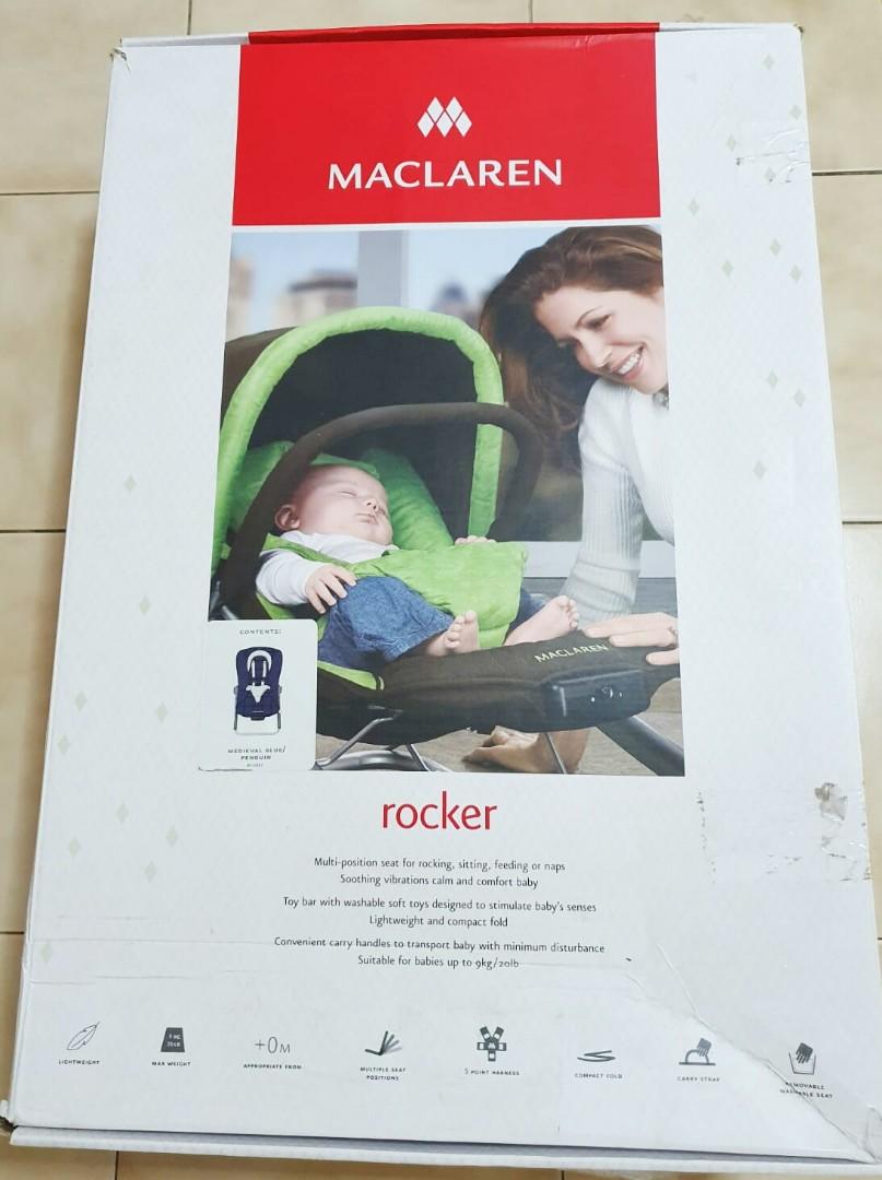 MacLaren Baby rocker, Babies & Kids, Infant Playtime on Carousell