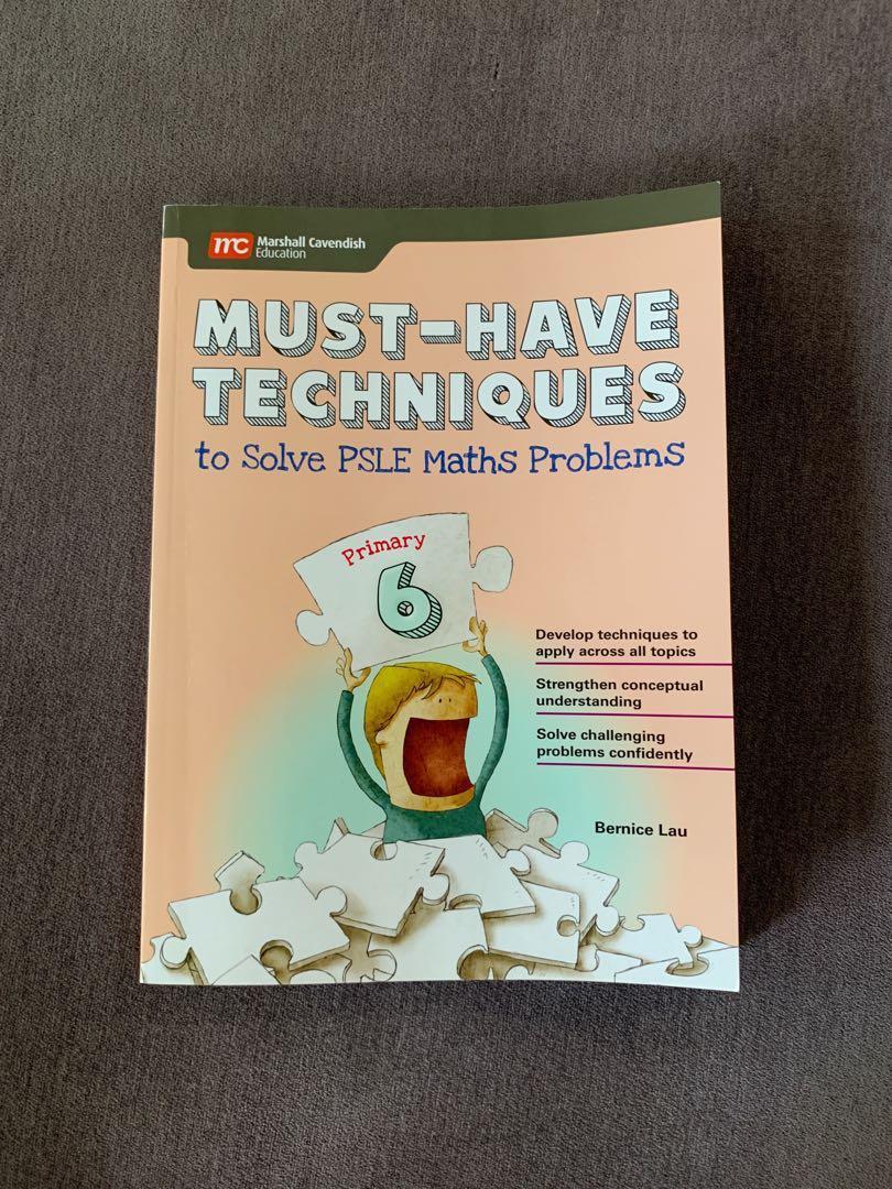 Must-have techniques to solve PSLE Maths Problems, Books & Stationery ...