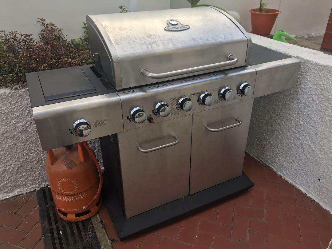 OUTBACK 6 Burner Gas BBQ, TV & Home Appliances, Kitchen Appliances, BBQ ...