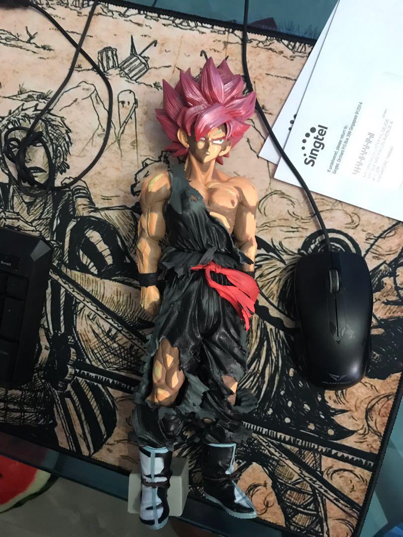 Pink Goku, Hobbies & Toys, Toys & Games on Carousell