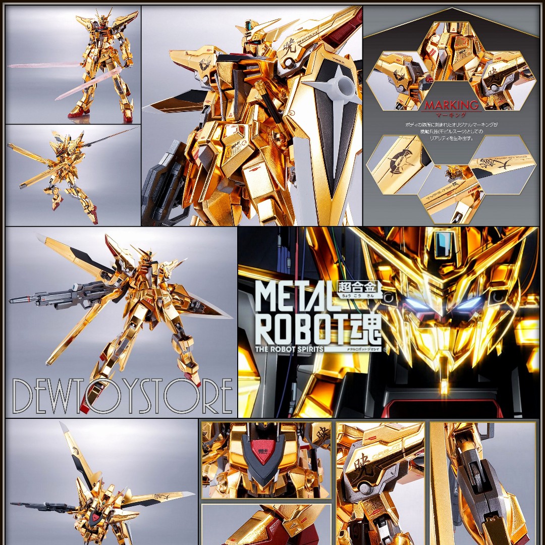 Bandai Metal Robot Damashii Side MS / The Robot Spirits - Akatsuki ...