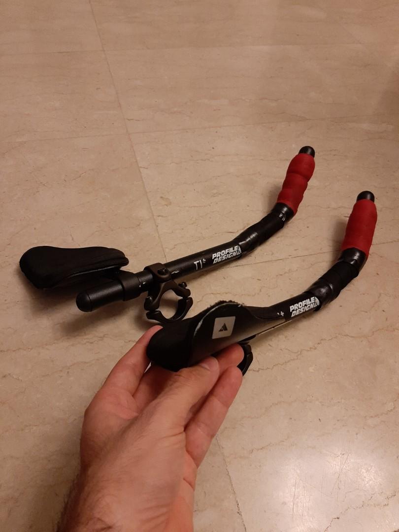 Profile design t1+ aero bars, Sports Equipment, Bicycles & Parts, Parts ...