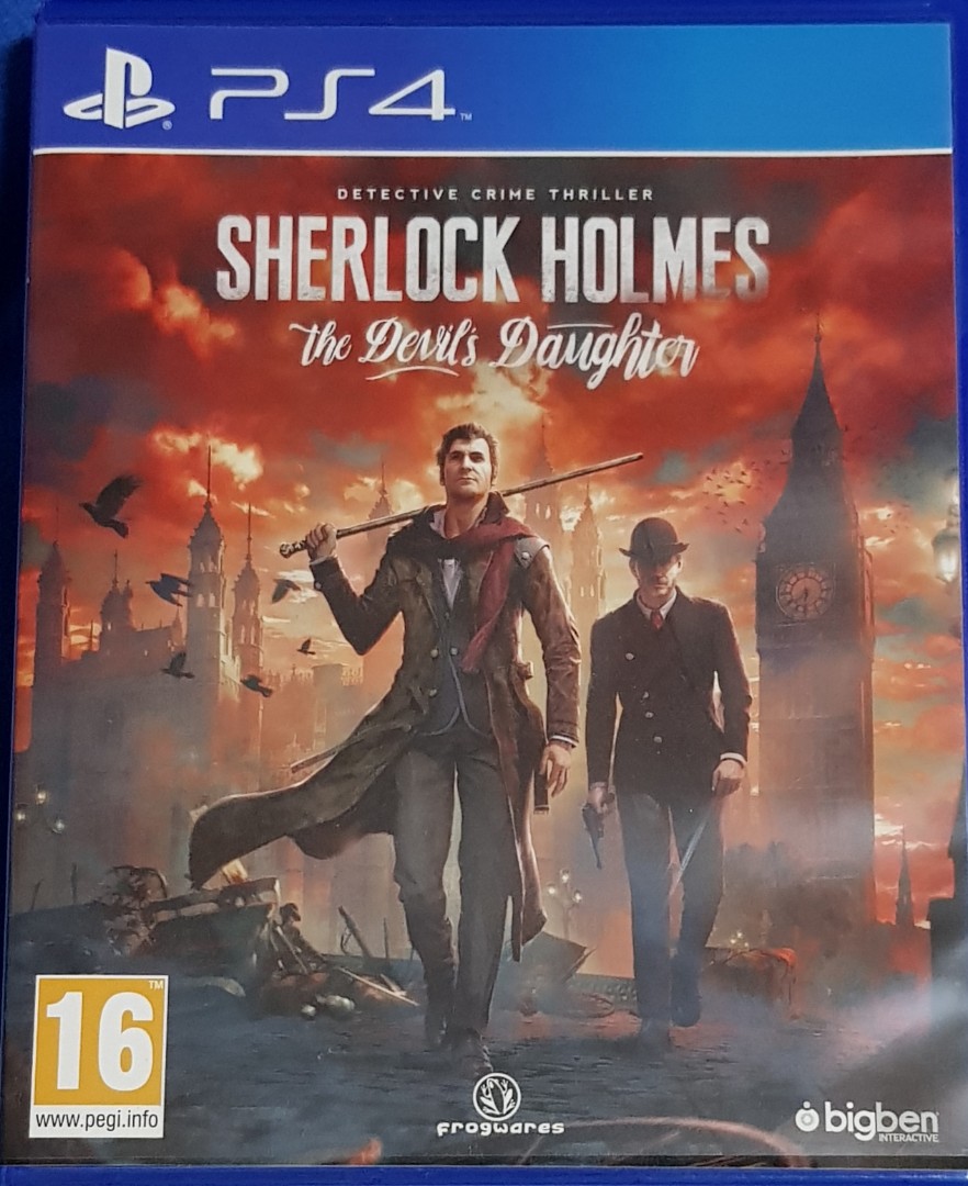 Ps 4 Sherlock Holmes, Video Gaming, Video Games, PlayStation on Carousell
