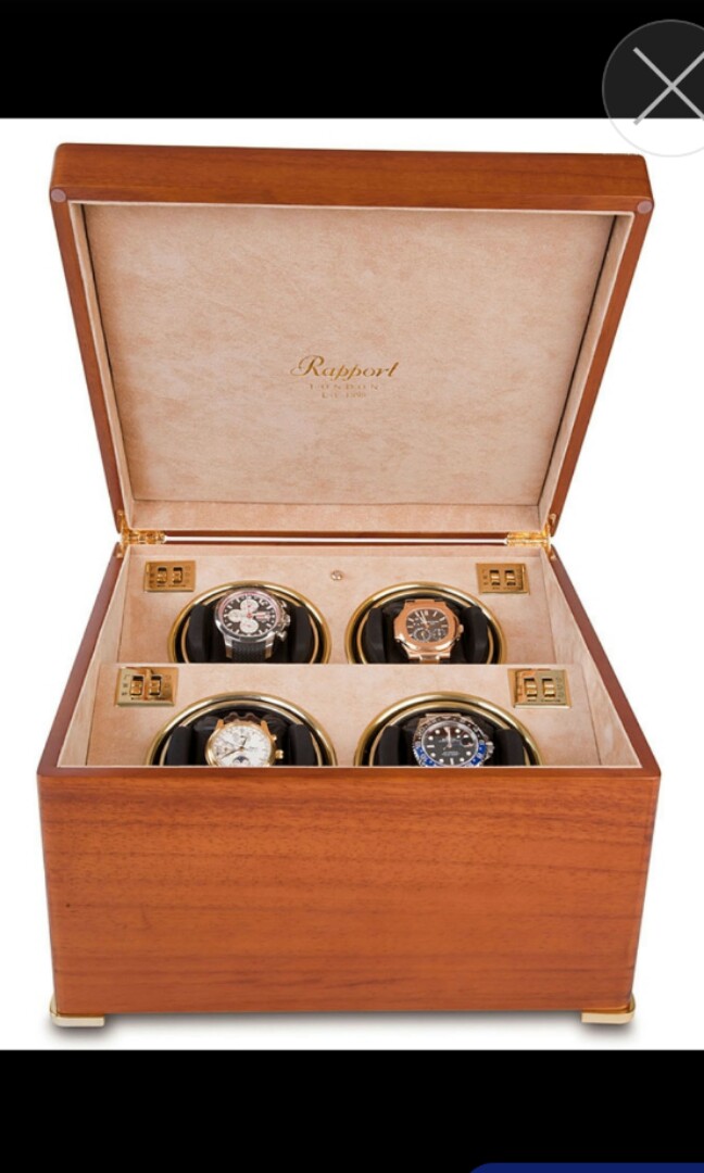 Rapport london watch winder perpetua, Men's Fashion, Watches ...