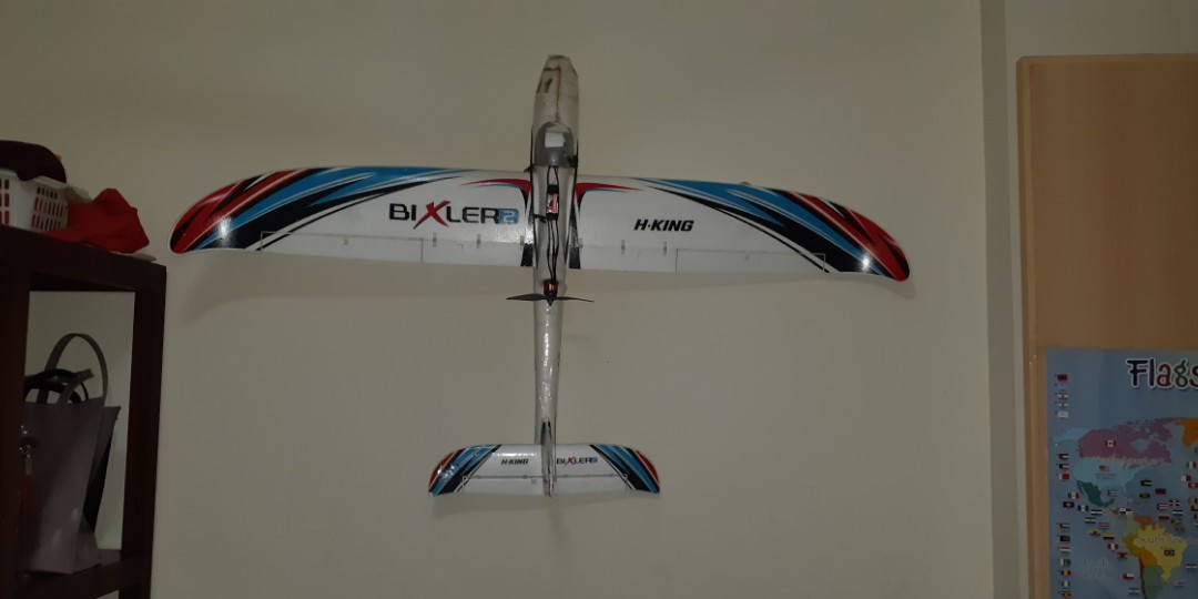 Rc plane bixler, Hobbies & Toys, Toys & Games on Carousell