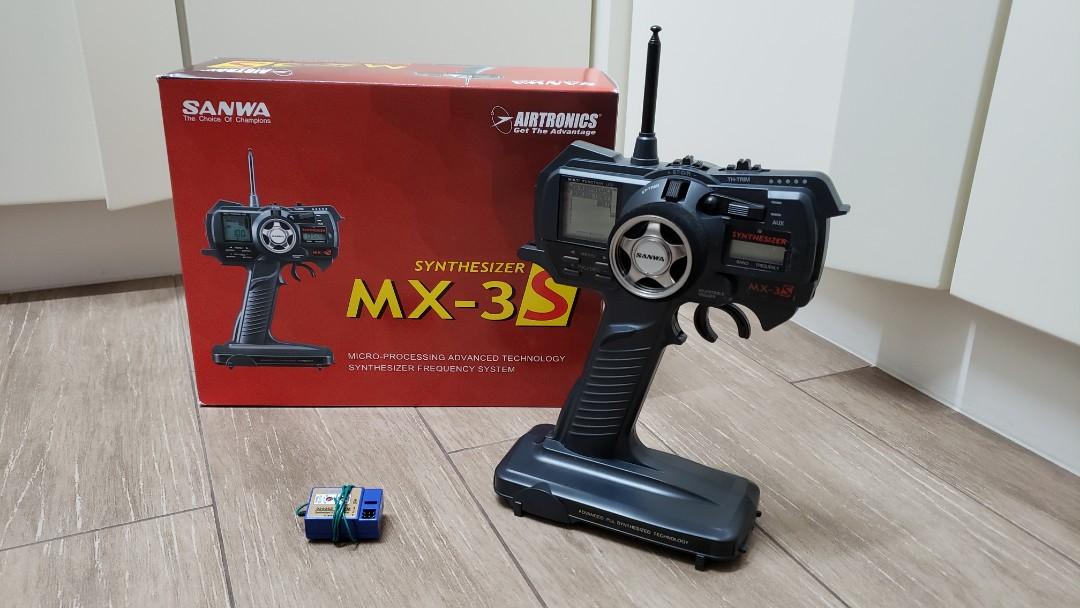 Sanwa MX-3S FM 遙控(3 Channel)(遙控車), 興趣及遊戲, 手作＆自家設計, 其他 - Carousell