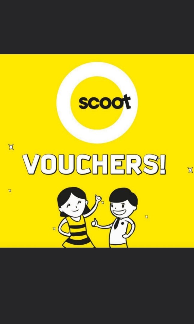 SCOOT AIR TICKET vouchers (SGD 150 X 2) for SALE at sgd140 each ONLY ...