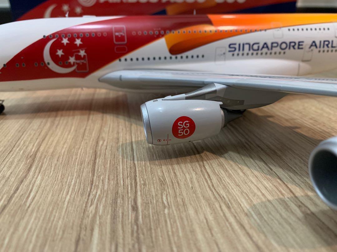 Singapore Airlines Airbus A380-800 “SG50 livery” 9V-SKJ Jc wings 1:200 ...