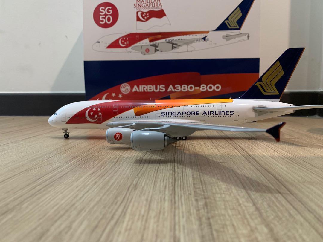 Singapore Airlines Airbus A380-800 “SG50 livery” 9V-SKJ Jc wings 1:200 ...