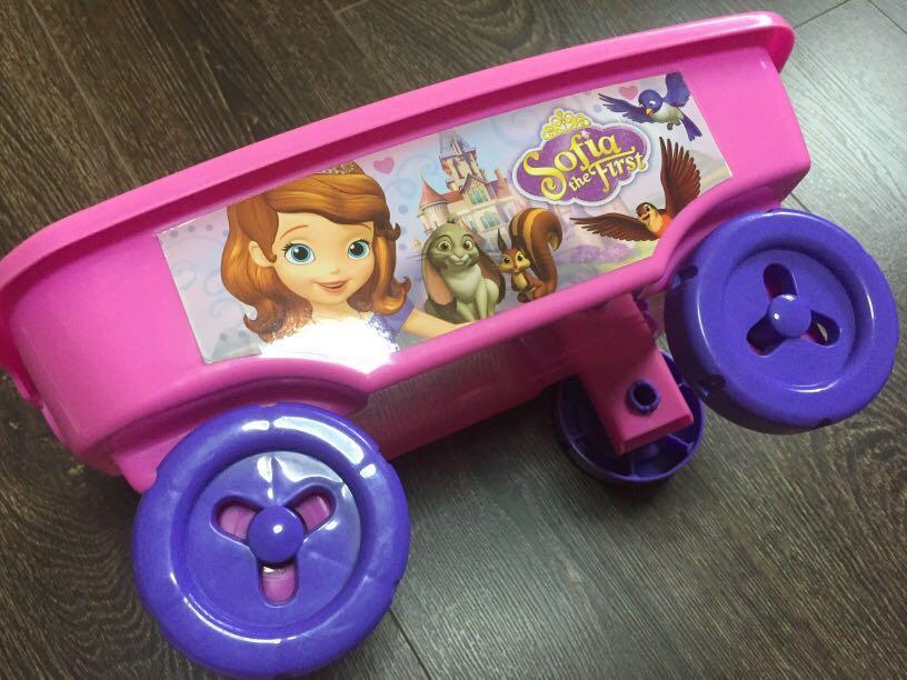 Sofia the First Princess Wagon, Babies & Kids, Babies & Kids Fashion on ...