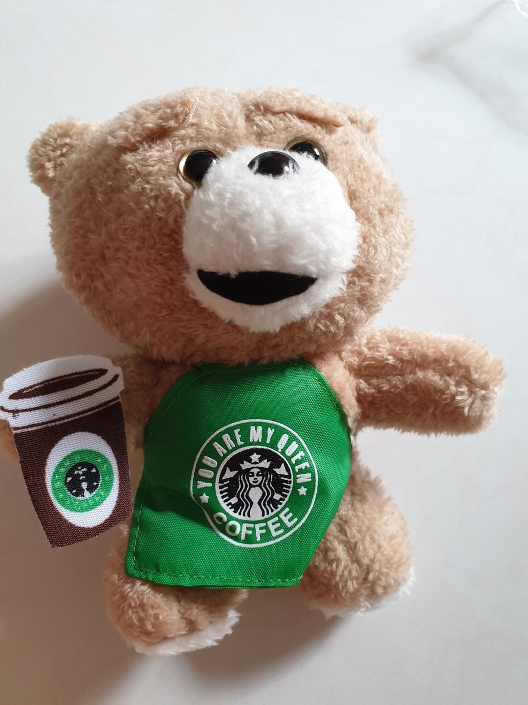 Starbucks Stuffed Toy, Hobbies & Toys, Toys & Games on Carousell