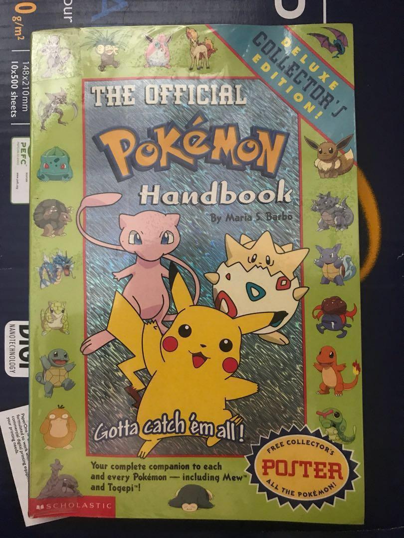 The Official Pokemon Handbook, Hobbies & Toys, Books & Magazines ...