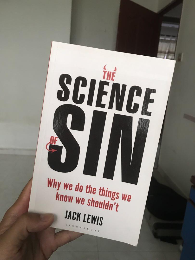 The science of sin, Hobbies & Toys, Books & Magazines, Fiction & Non ...