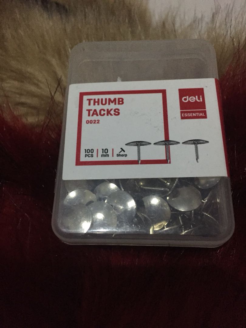 Thumb Tacks, Hobbies & Toys, Stationary & Craft, Craft Supplies & Tools ...