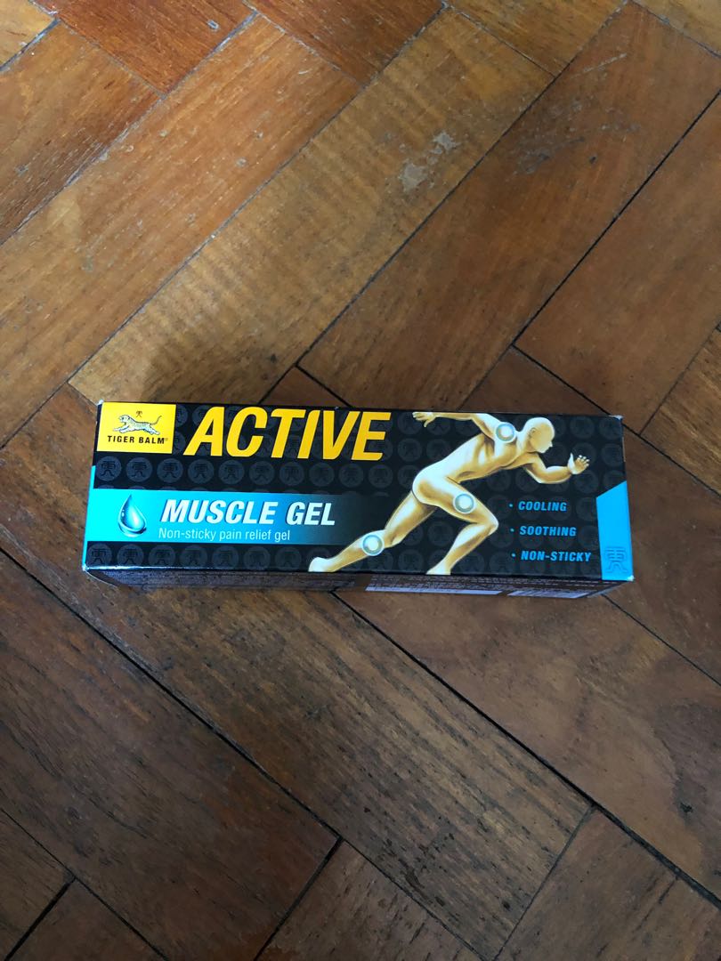 Tiger Balm Active Muscle Gel, Beauty & Personal Care, Bath & Body, Body ...