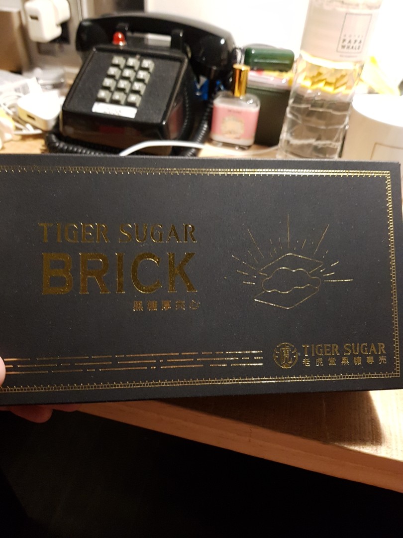 TIGER SUGAR BRICK, Food & Drinks, Packaged Snacks on Carousell