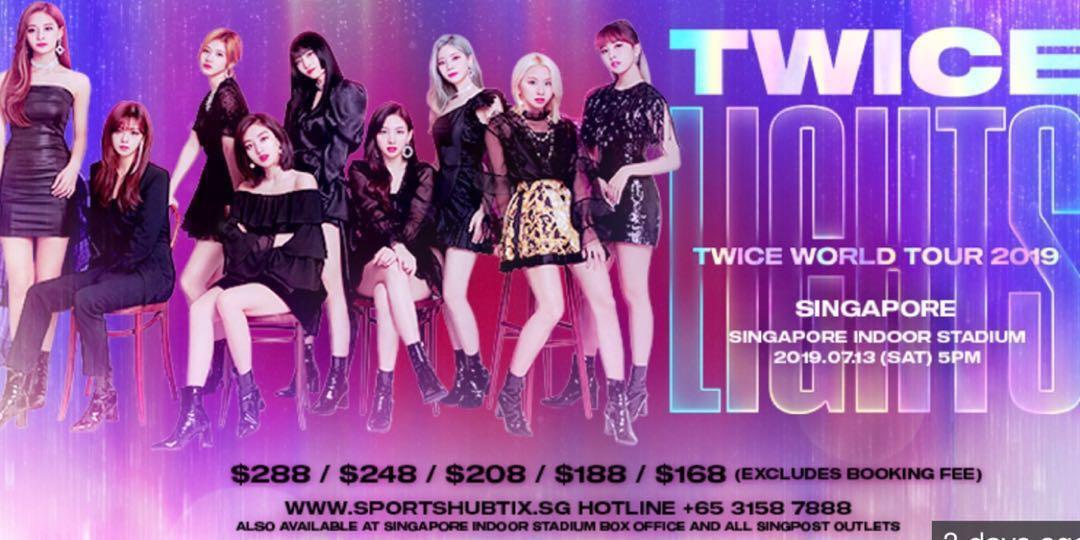 TWICE PEN C STANDING TICKET, Hobbies & Toys, Memorabilia & Collectibles ...