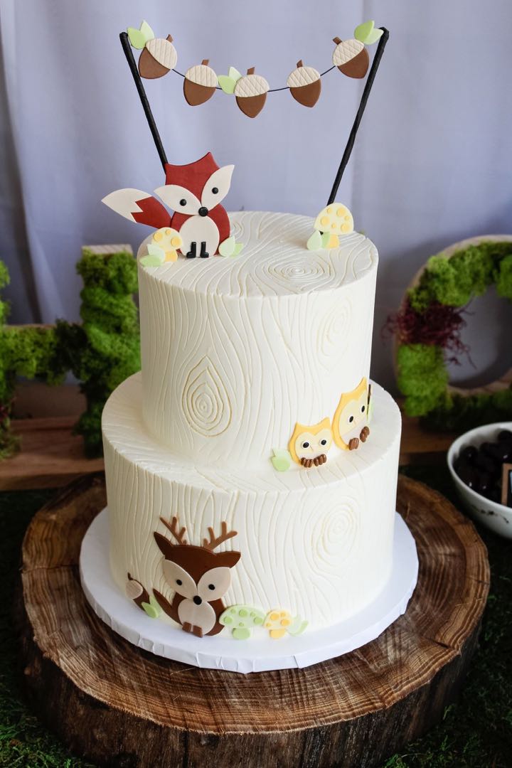 Woodlands Forest themed Birthday Cake Celebration Cakes Customised ...