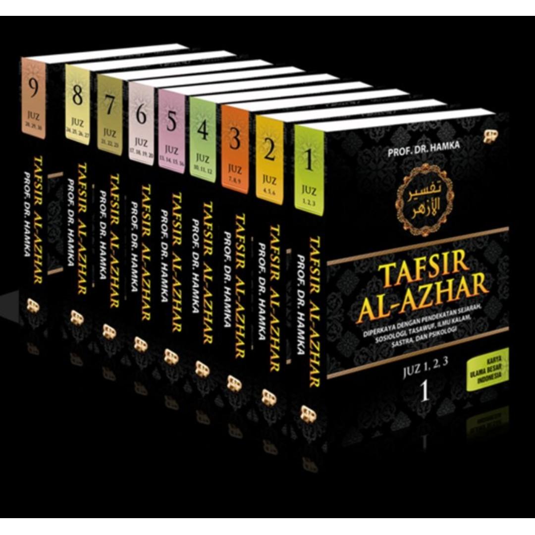 Tafsir Al-Azhar Edisi lengkap 30 Juz (1-9 Jilid)[ Prof. DR. HAMKA ...