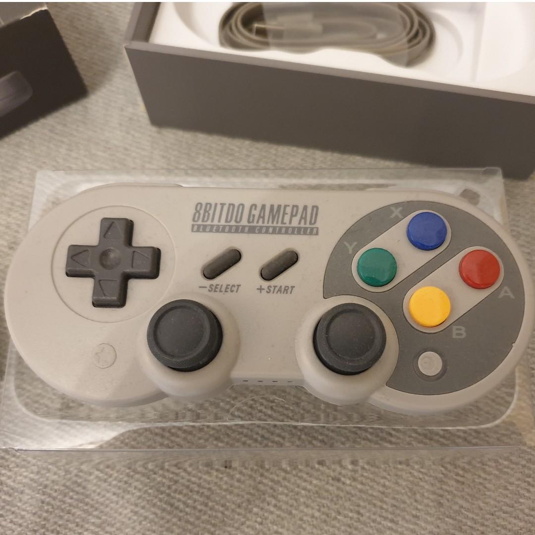 8bitdo SF30 Pro Remote control - Switch, Retropie, PC, 電子遊戲, 遊戲機配件, 手掣 ...