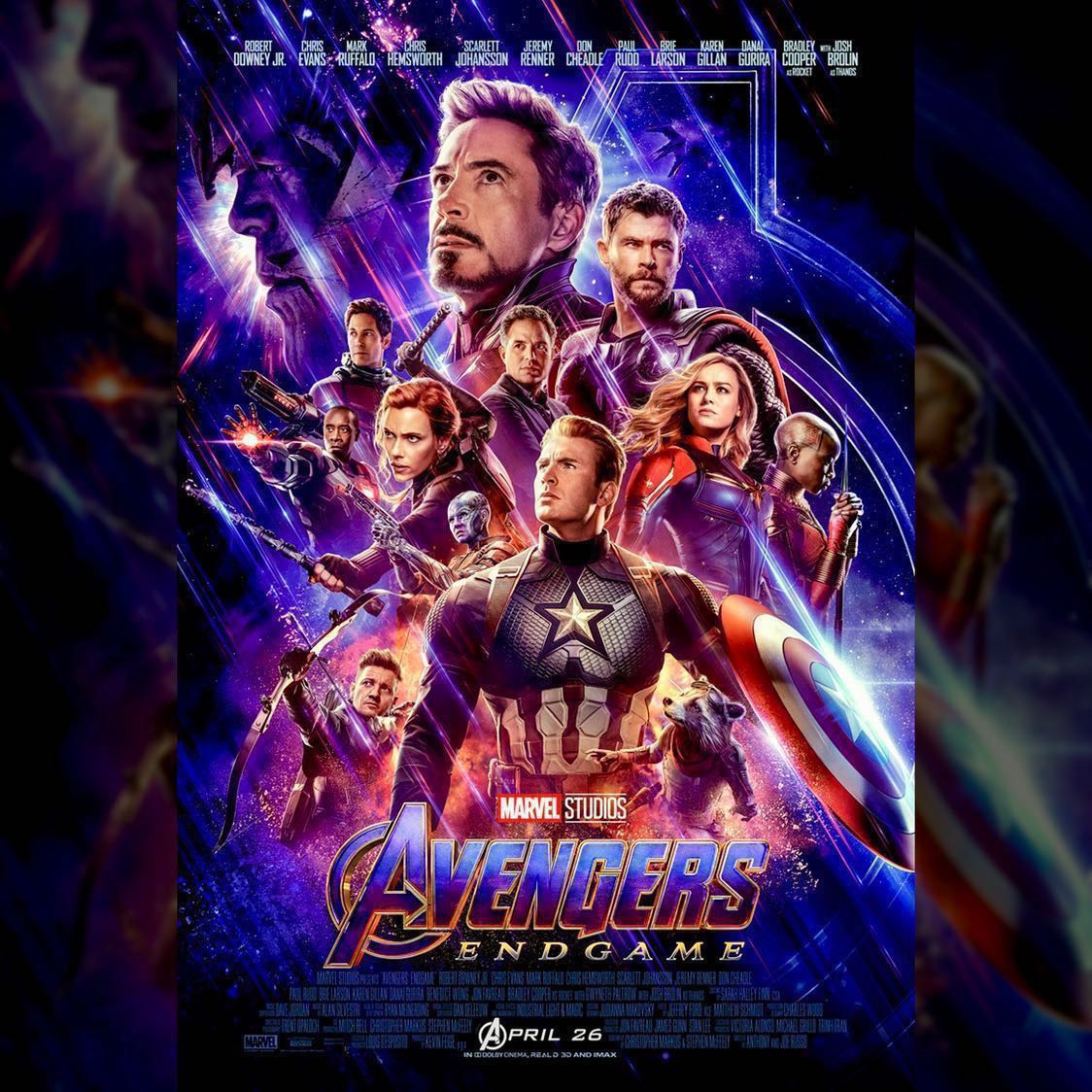 Avengers Endgame Poster 復仇者聯盟4終局之戰海報 興趣及遊戲 玩具 And 遊戲類 Carousell