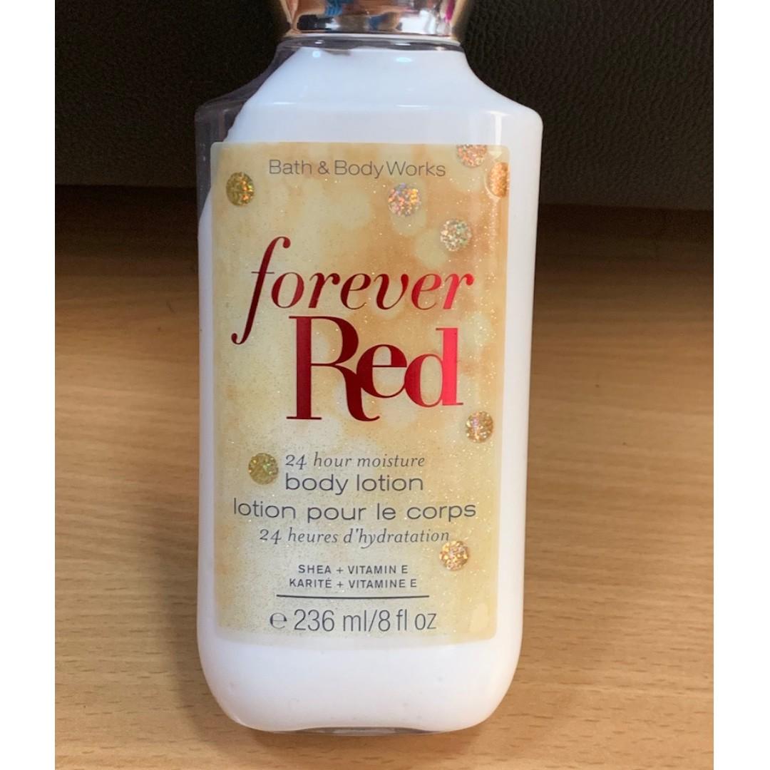 Bath & Body Works Forever Red Body Lotion (Authentic), Beauty ...