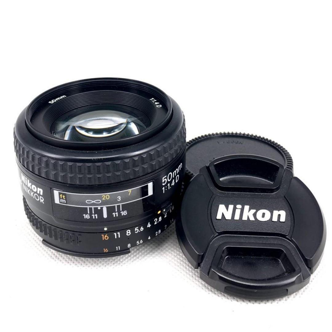[BMC] Used Nikon AFD 50mm f1.4, Photography, Lens & Kits on Carousell