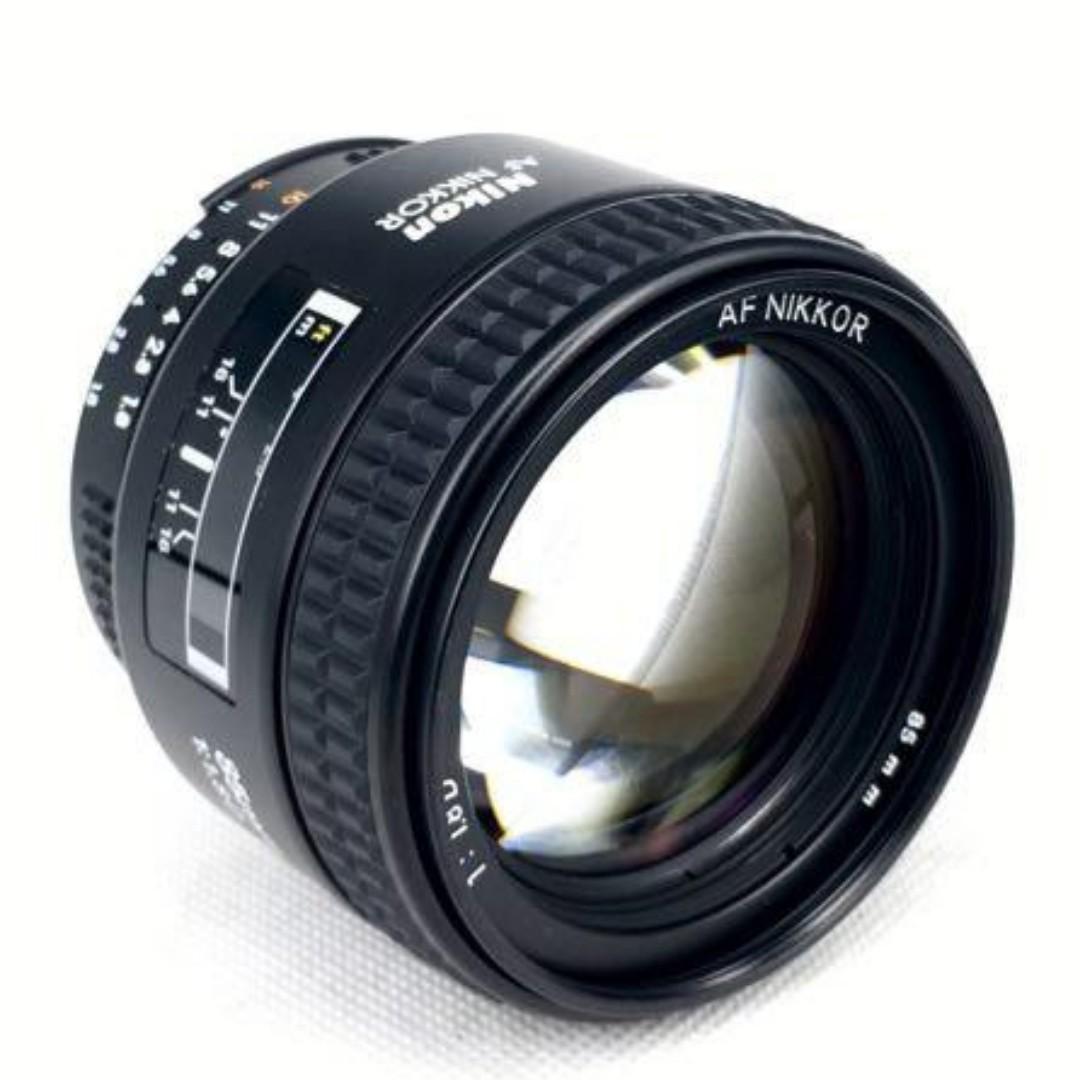 [BMC] Used Nikon AFD 85mm f1.8, Photography, Lens & Kits on Carousell