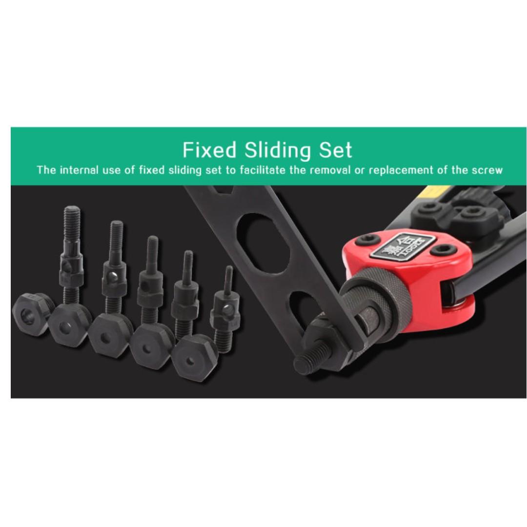 BT - 606 Manual Pull Rivet Nut Gun Riveting Tools M3 / M4 / M5 / M6 ...