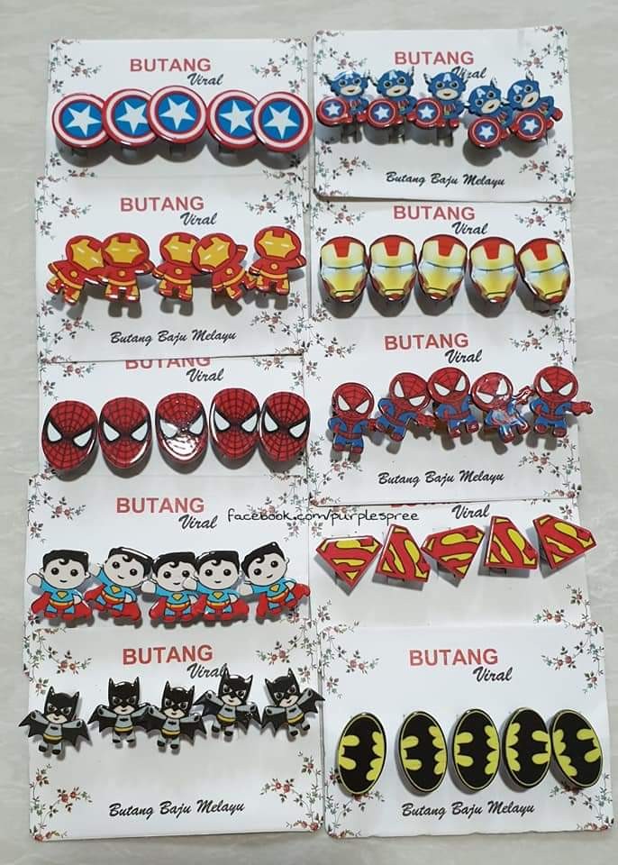 Butang Baju Melayu Budak2 dan Bapa, Hobbies & Toys, Stationery & Craft ...