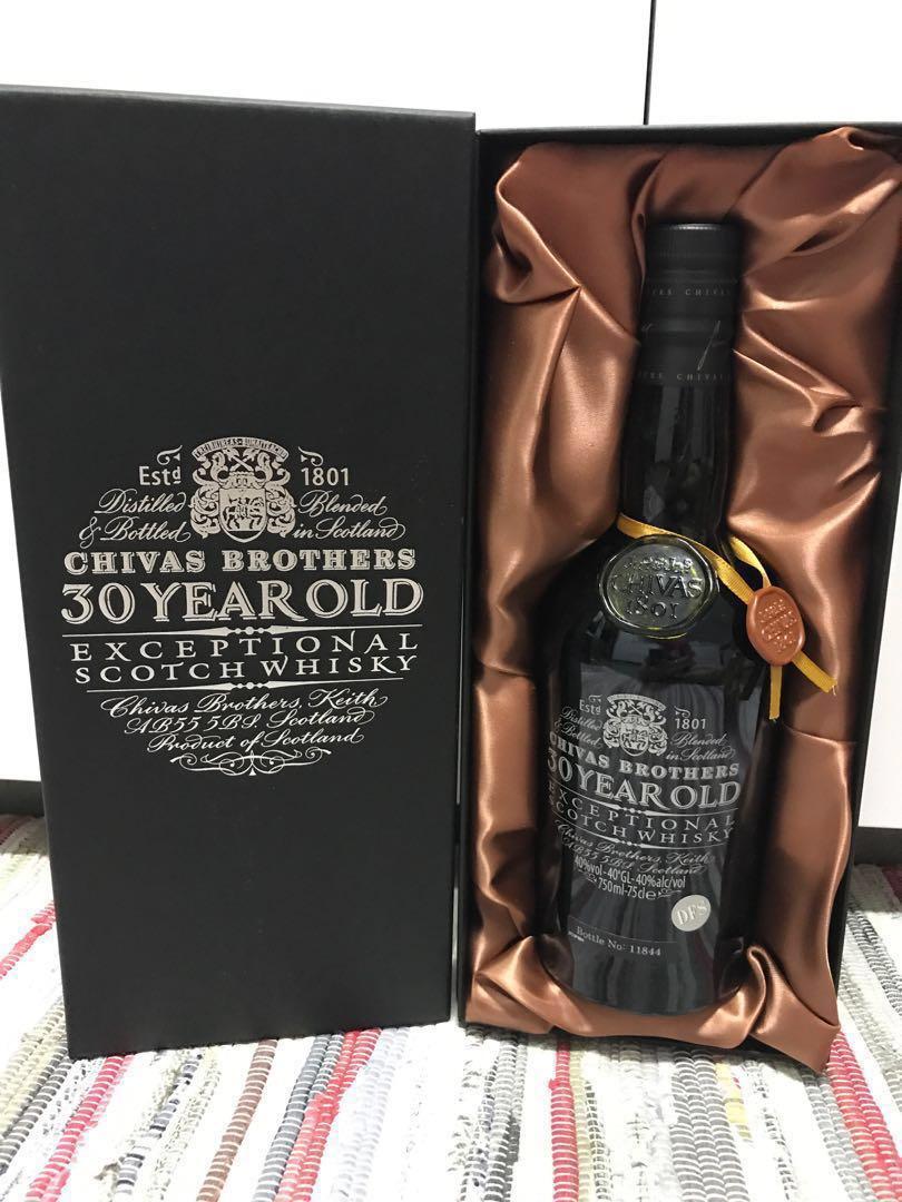 Chivas Brothers 30 Year Old Exception Scotch Whisky, Food & Drinks ...