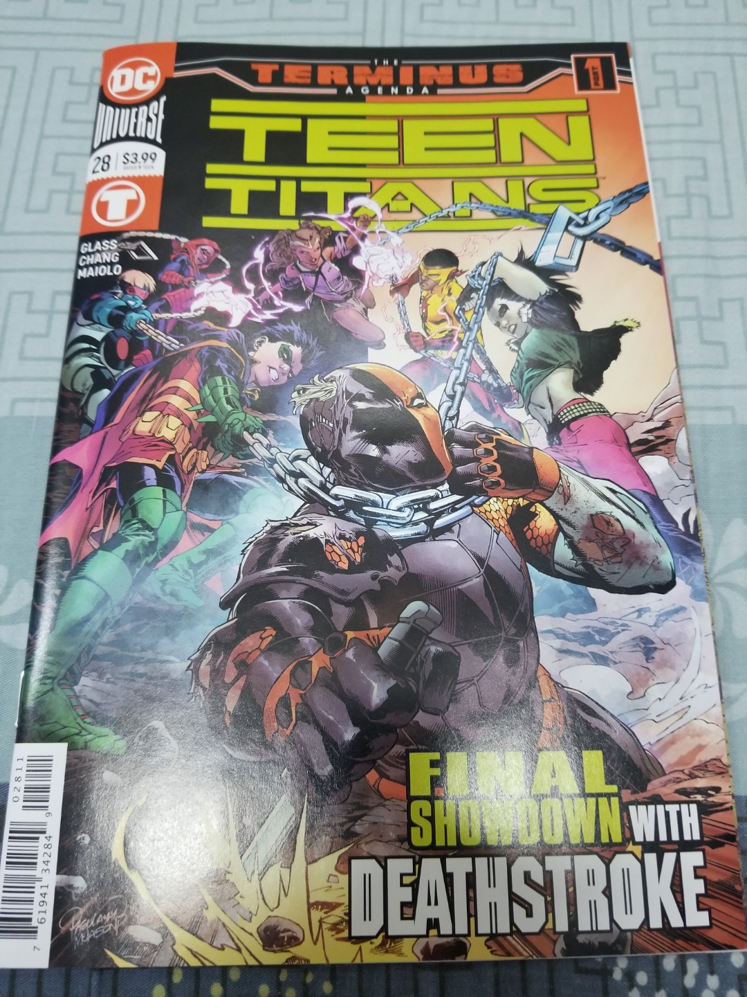 DC comic / Deathstroke and Teen Titans / Terminus Agenda 1-5, 興趣及遊戲, 書本 ...