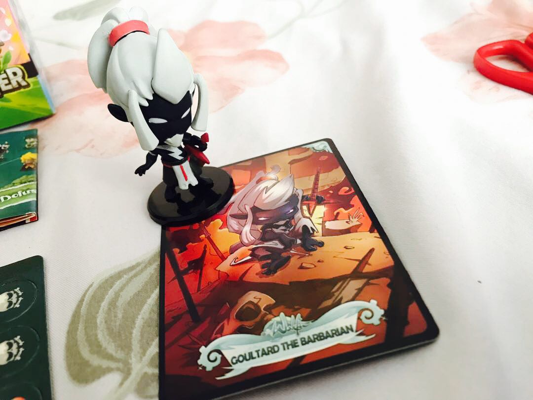 Dofus/Wakfu Krosmaster: Goultard the Barbarian Figure + Playing Card ...