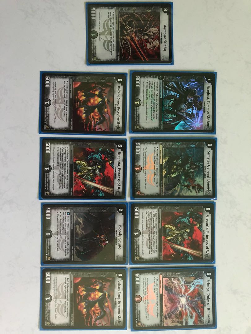 Duel Master Cards ( Dark Deck ), Hobbies & Toys, Toys & Games on Carousell