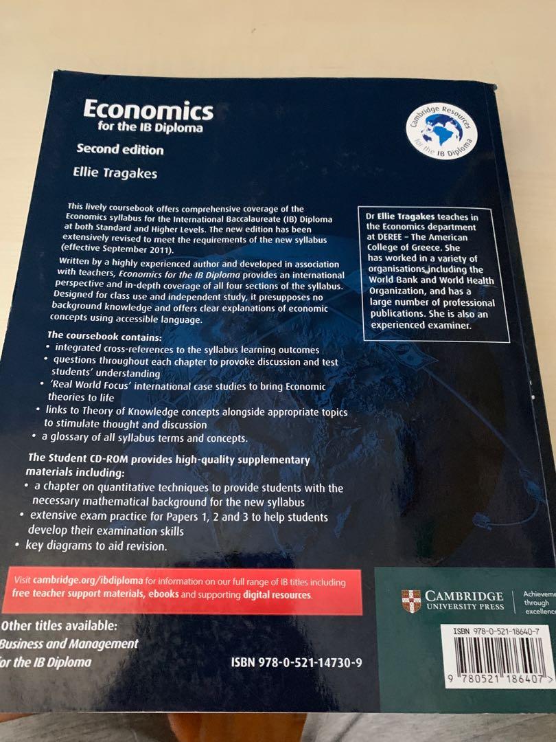 Economics for the IB Diploma Ellie Tragakes, Hobbies & Toys, Books & Magazines, Assessment Books ...
