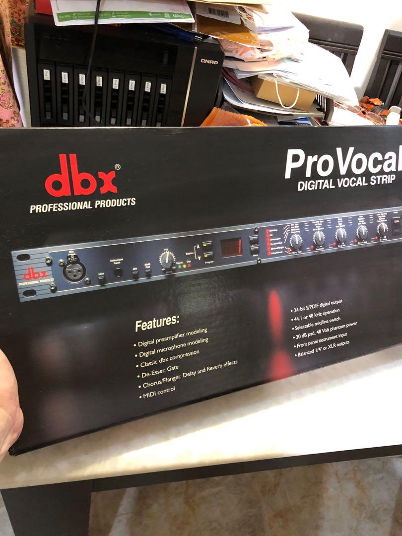 FS : DBX ProVocal Digital Vocal Strip, Hobbies & Toys, Music & Media, Musical Instruments on ...