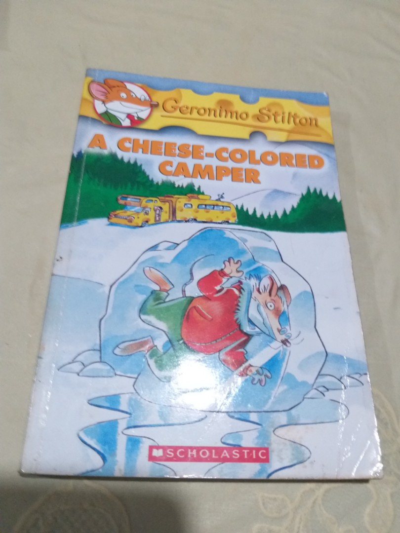 Geronimo Stilton - A Cheese -Colored Camper, Hobbies & Toys, Books ...