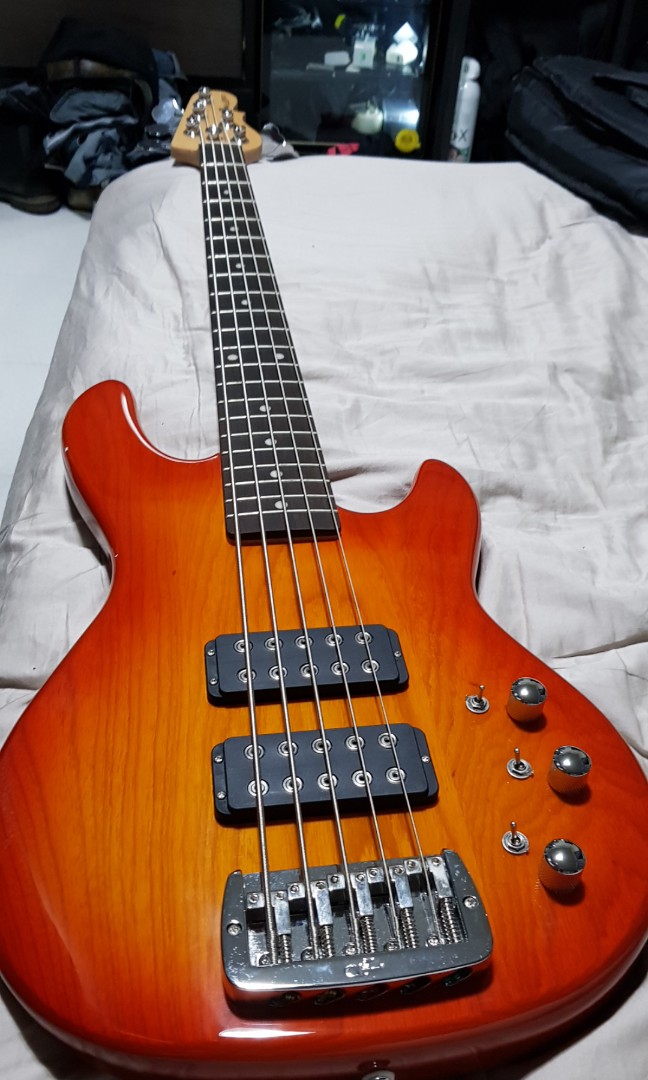 Weekend Sale! G&L L2500 tribute 5 string bass, Hobbies & Toys, Music ...