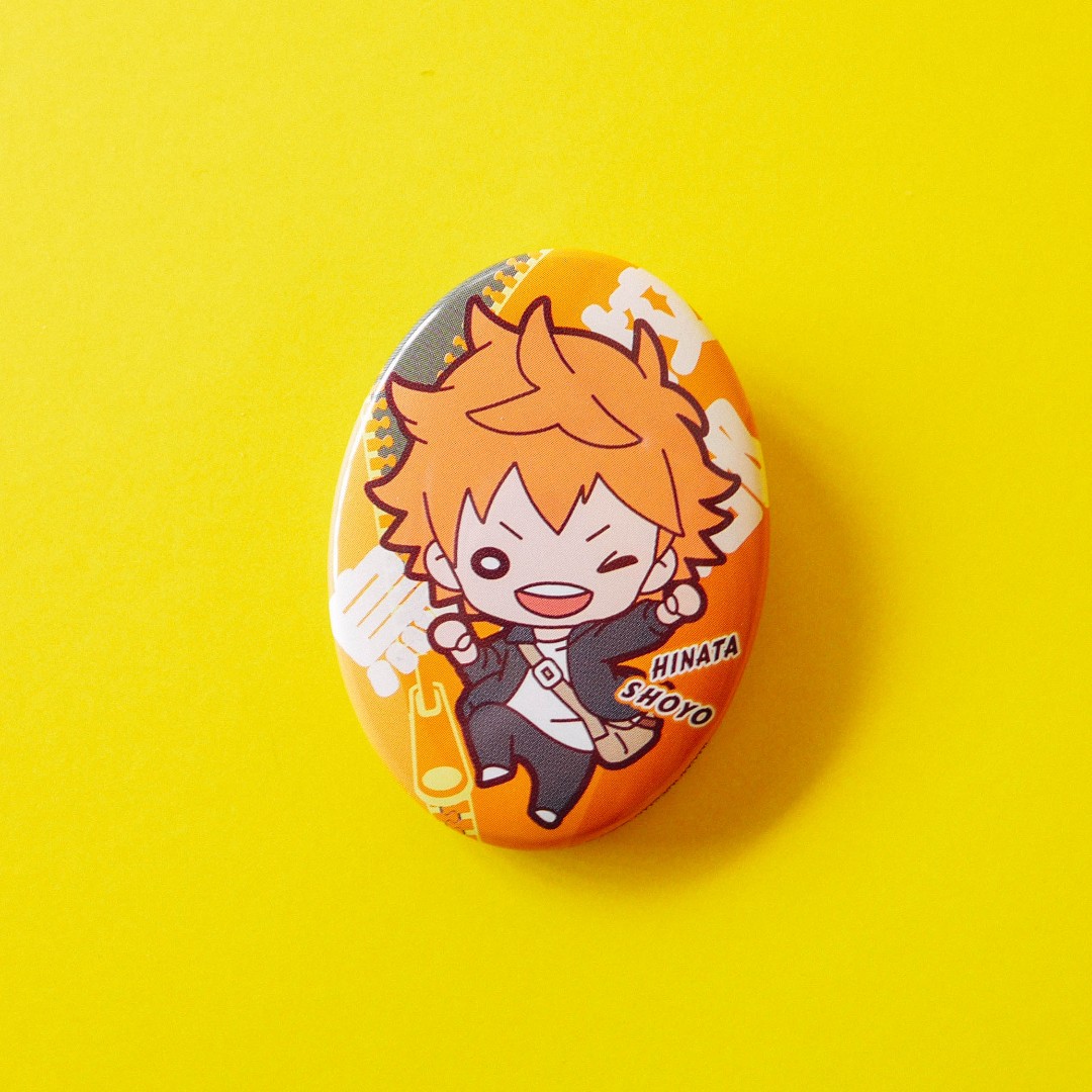 Haikyuu!! - Bandai Gashapon Pin Badge - Hinata Shouyou, Hobbies & Toys ...