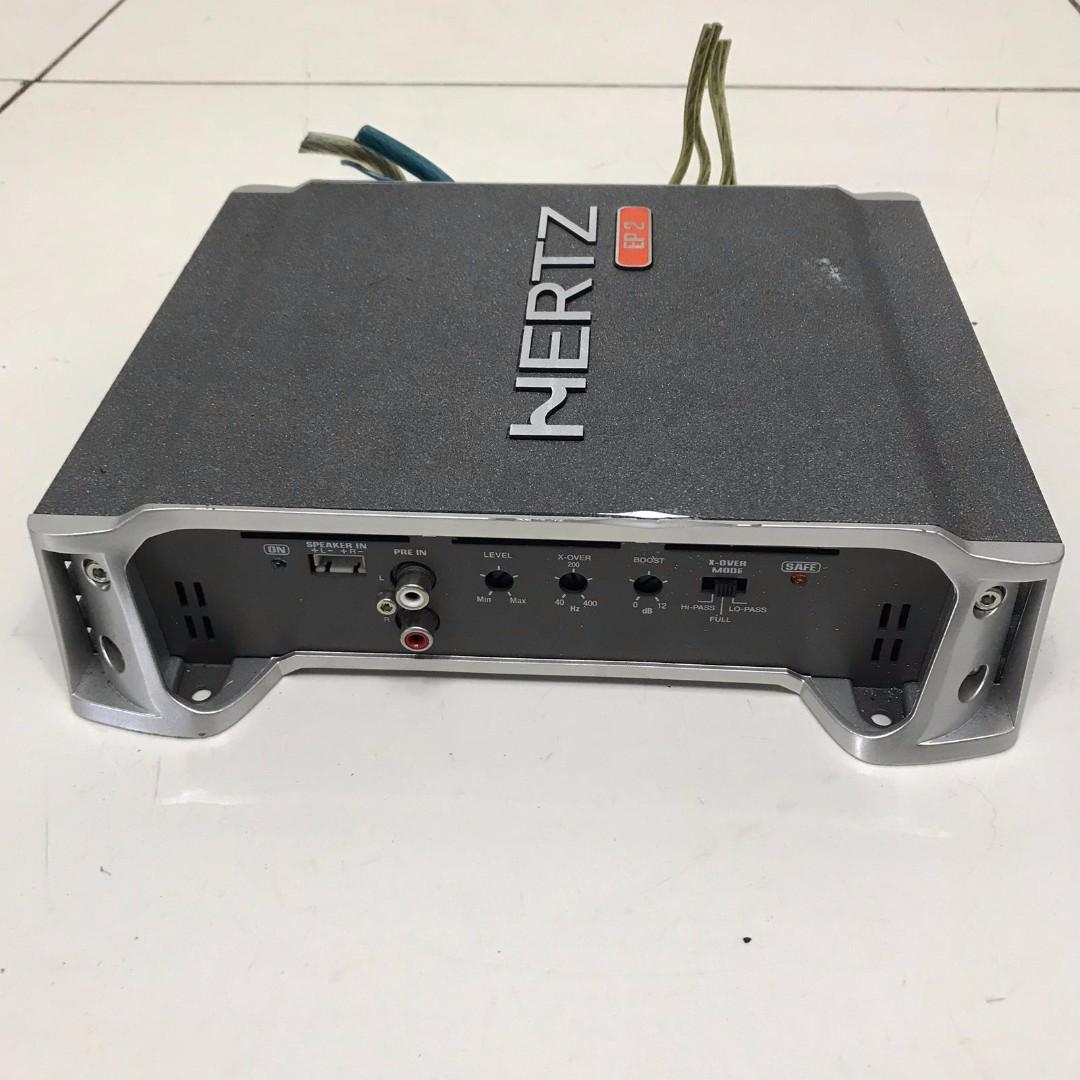 Hertz EP2 2 Channel Amplifier (RS912), Car Accessories, Accessories on Carousell