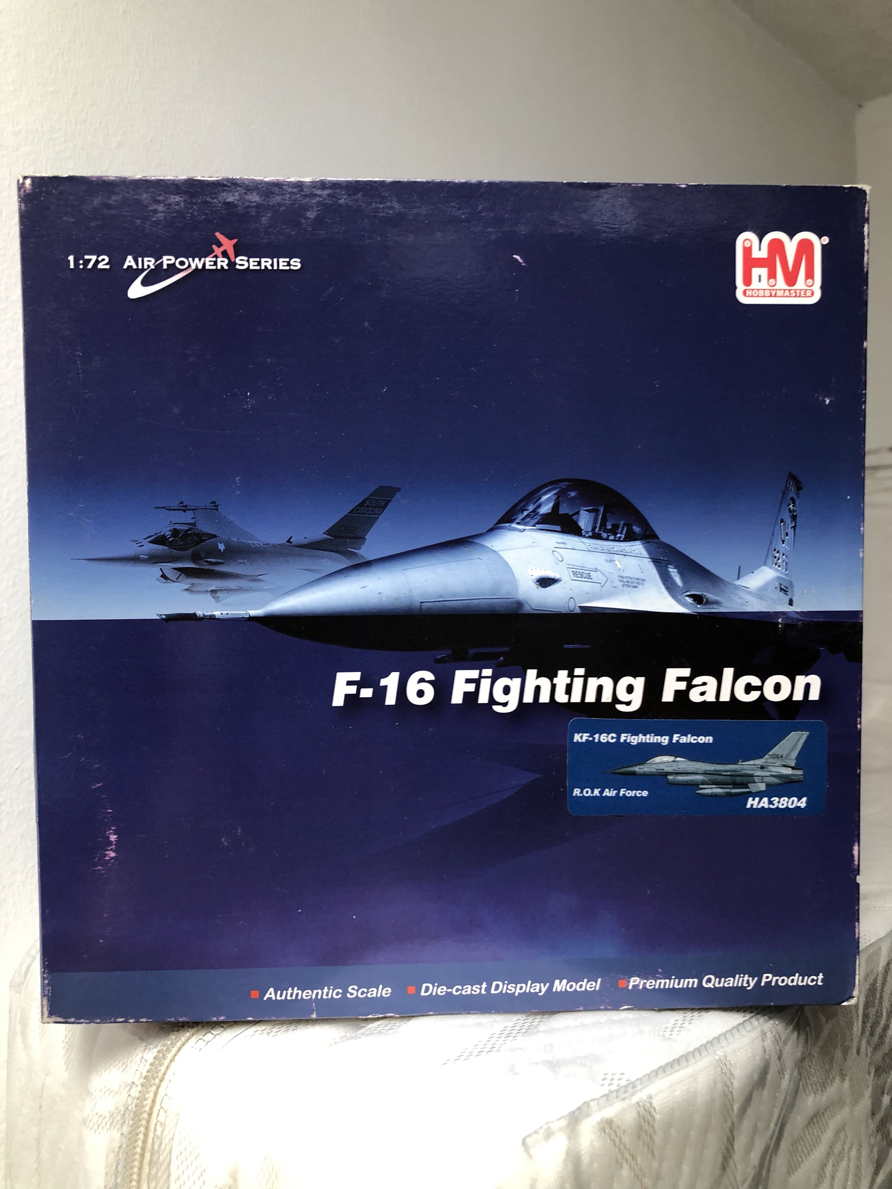Hobbymaster HA3804 KF-16C Fighting Falcon ROK AF, Everything Else on Carousell