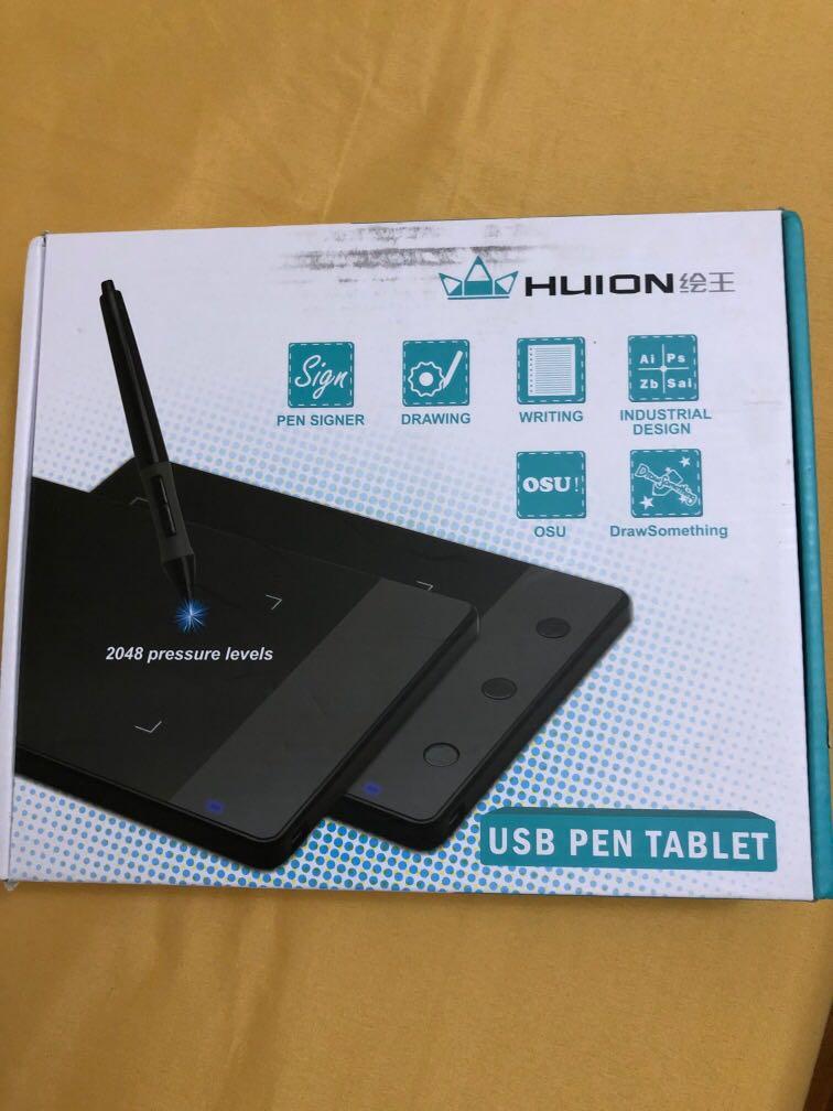Huion USB Pen Tablet, Mobile Phones & Gadgets, E-Readers on Carousell