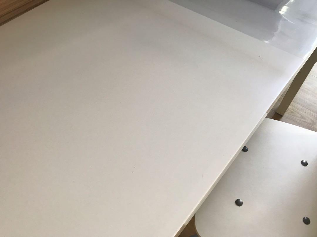Ikea children study desk & swirl chair white, Babies & Kids, Baby ...