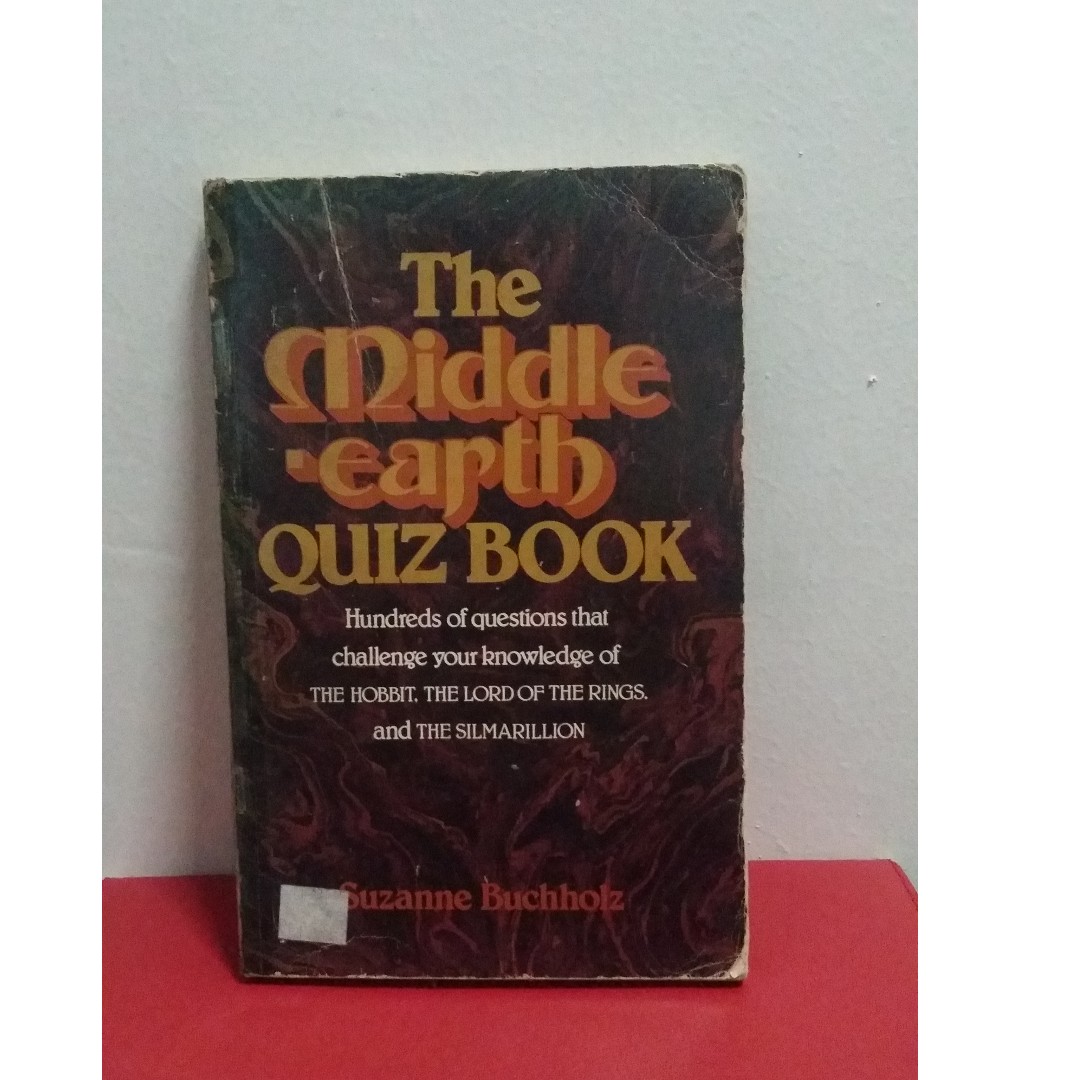 Middle Earth Quiz Book (Lord Of The Rings), Hobbies & Toys, Books ...